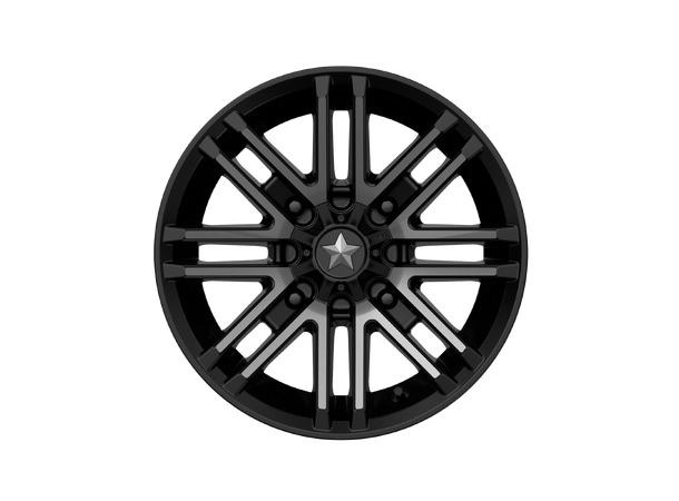 MSA M40 Rouge - Can-Am - 4/137, +10mm ATV/UTV Felg - Maskinert/Sort, 14 ...