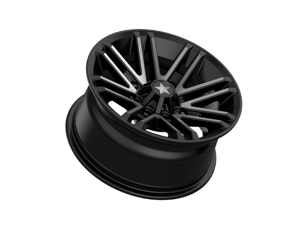 MSA M40 Rouge - Can-Am - 4/137, +10mm ATV/UTV Felg - Maskinert/Sort, 14 ...