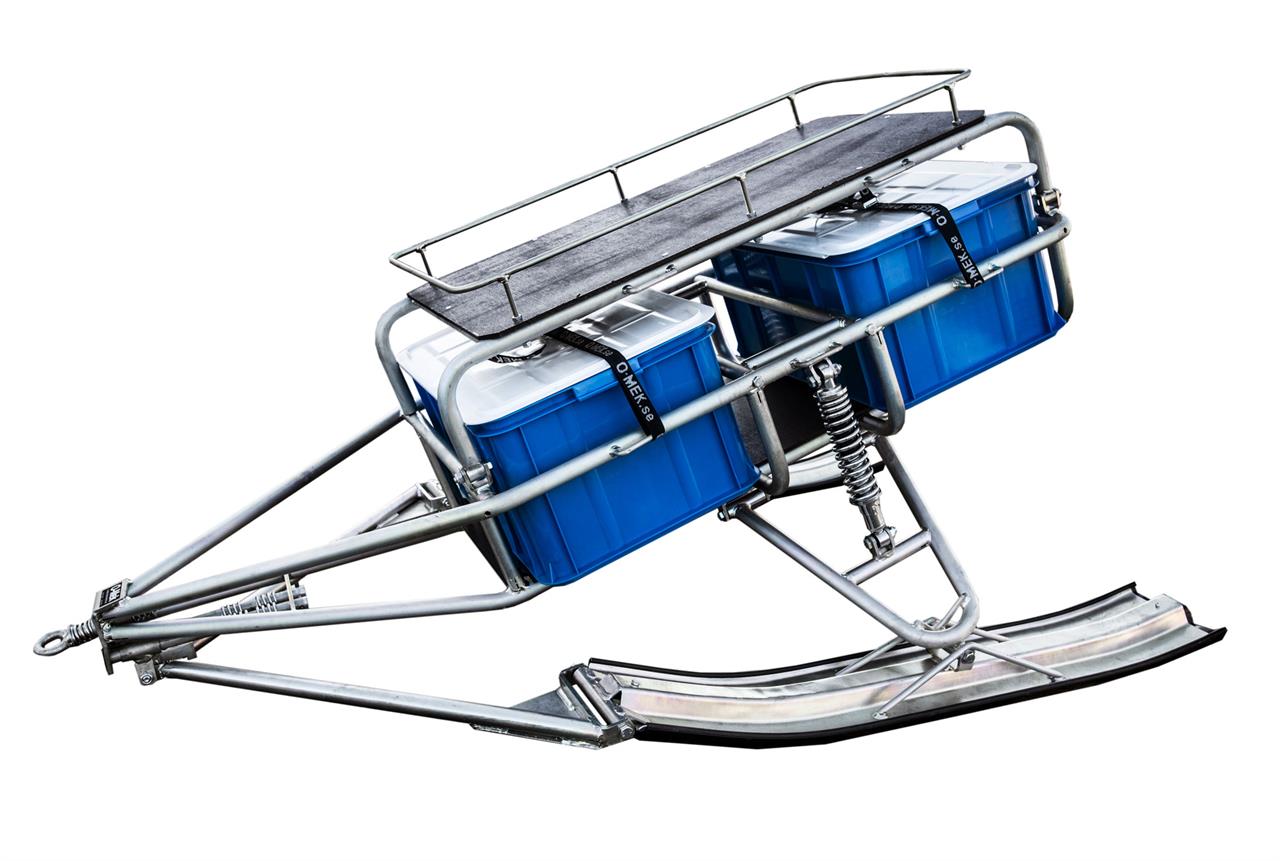 Snøscooter-Kjelke, Pack Stabil pakk-kjelke for tøff kjøring - Ruco ...