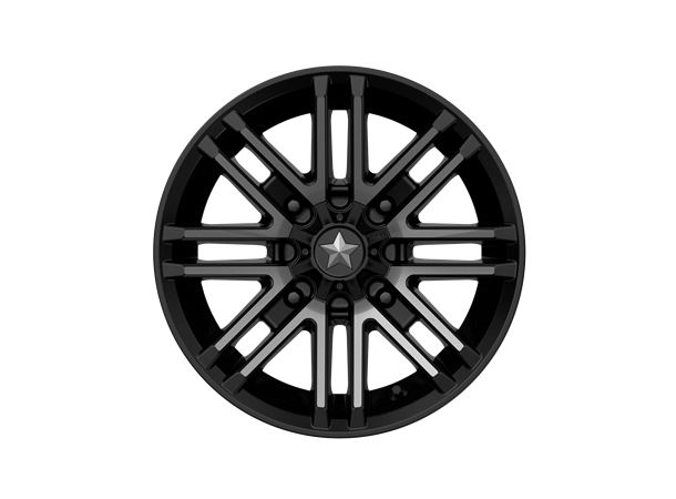 MSA M40 Rouge - Can-Am - 4/137, +10mm ATV/UTV Felg - Maskinert/Sort, 14 ...